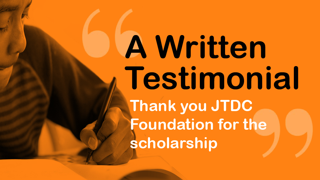 Thanks JTDC FOUNDATION
